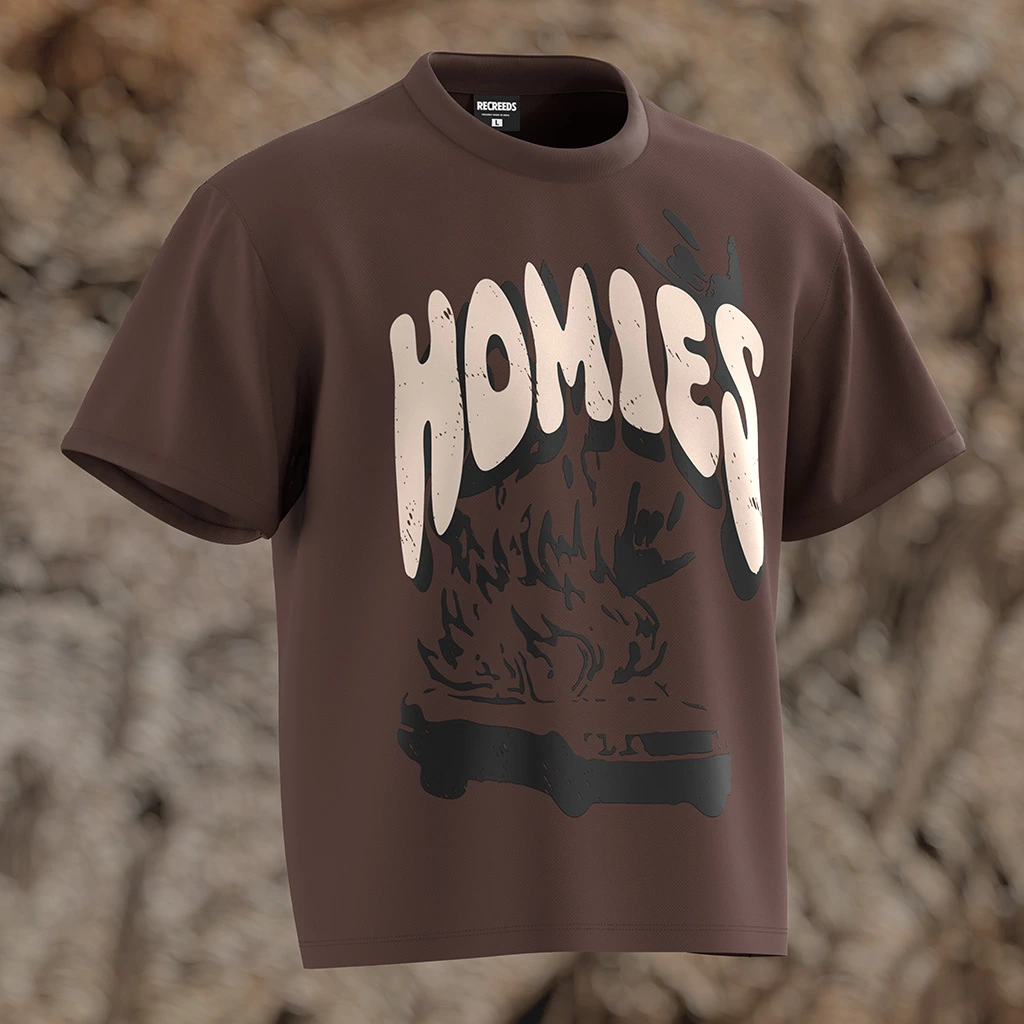 Homies Oversized T-shirt - Recreeds - Creed Club