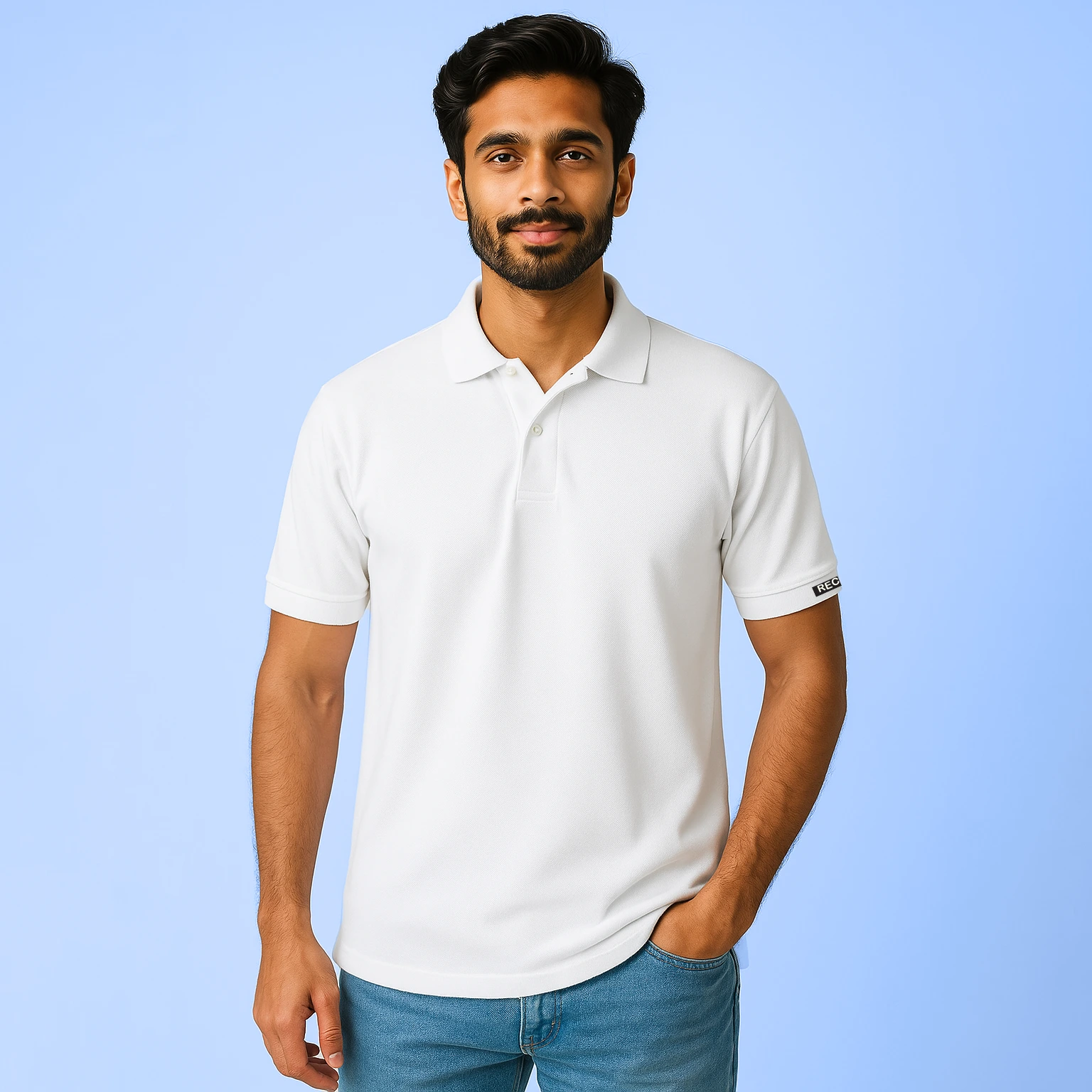 White Polo - Recreeds - Creed Club